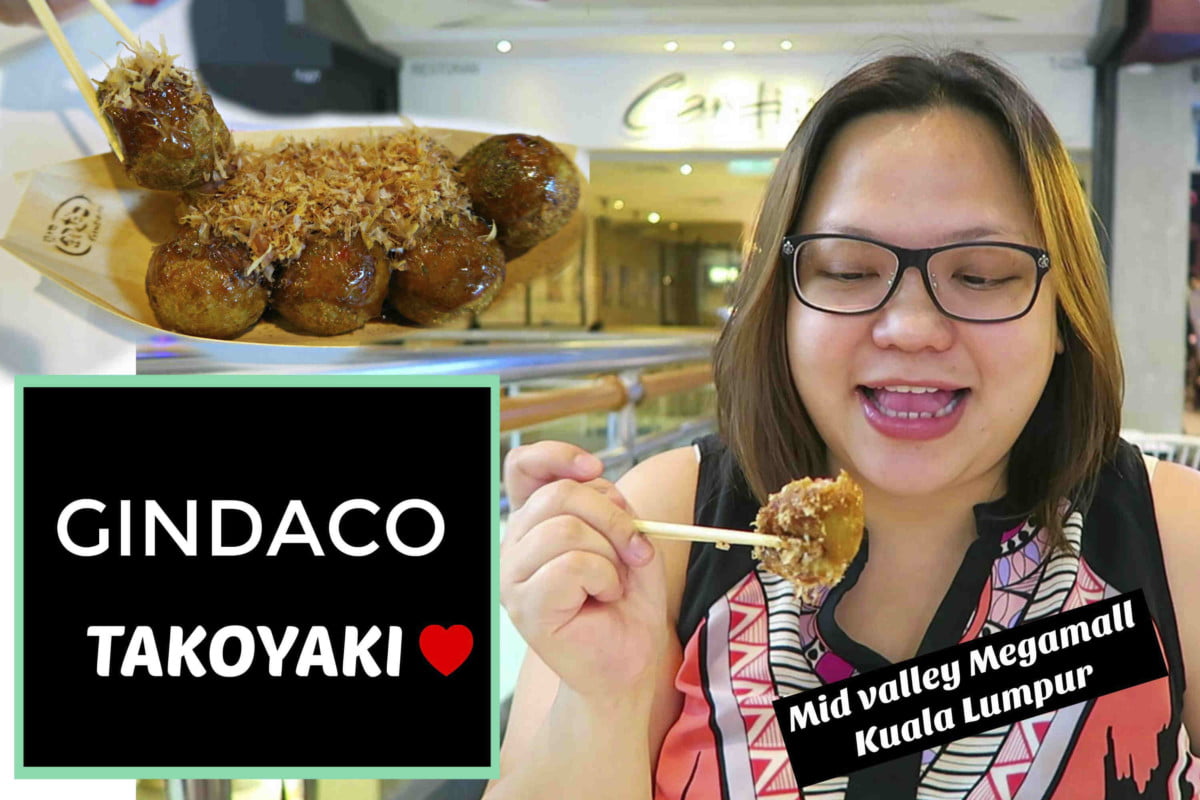 Gindaco, Takoyaki at Mid Valley Megamall Kuala Lumpur - Food Review ...